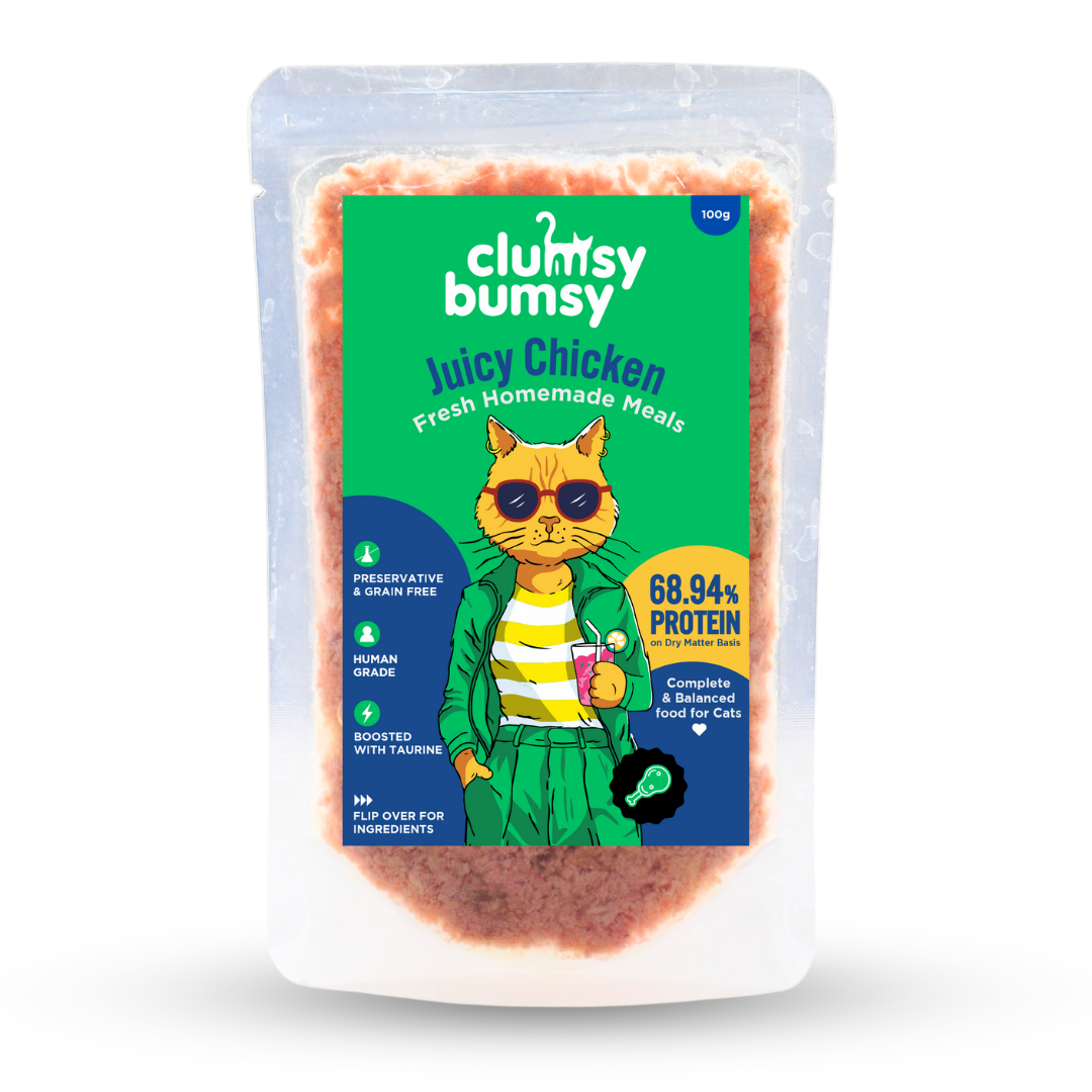Juicy Chicken 100g for Cats – Clumsy Bumsy